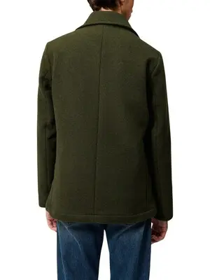 ROY ROGER'S Melton Peacoat Coat