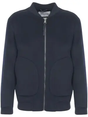 AMARANTO Zipped Bomber Jacket