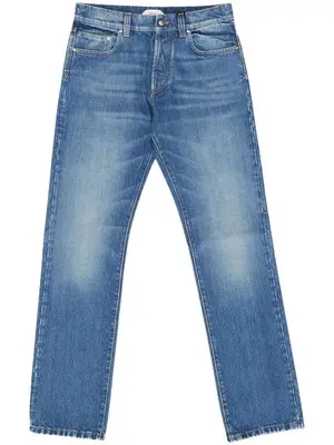 Versace Medium Washed Jeans - Blue