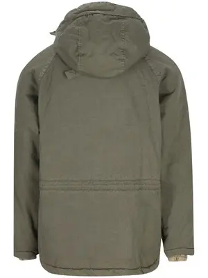 MASSIMO OSTI STUDIO Hooded Raglan-sleeve Jacket