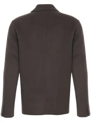 AMARANTO Button-up Felted Jacket