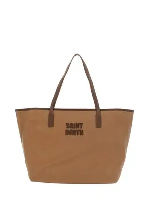 MC2 SAINT BARTH City Logo-patch Tote Bag By - Brown