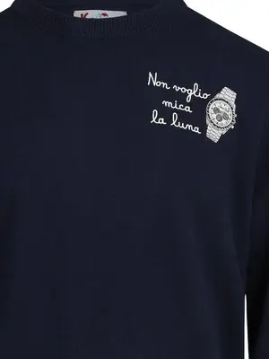 MC2 SAINT BARTH Heron Embroidered Sweater