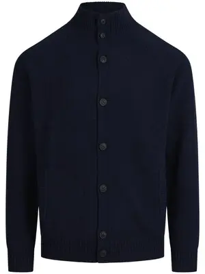 MC2 SAINT BARTH Rib-knit Crew-neck Sweater - Blue