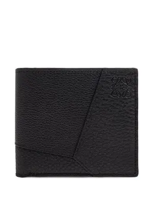 Loewe Puzzle Edge Leather Wallet - Grey