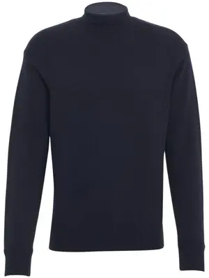 PAOLO PECORA Turtleneck Jumper - Blue