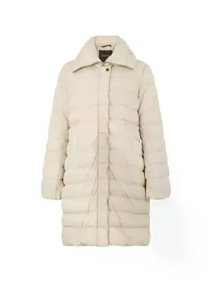 MOORER Cintia Quilted Single-breasted Coat