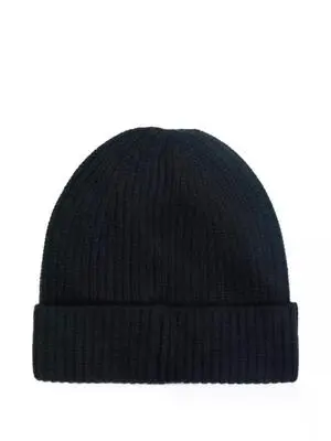 DANIELE FIESOLI Ribbed-knit Beanie Hat - Black