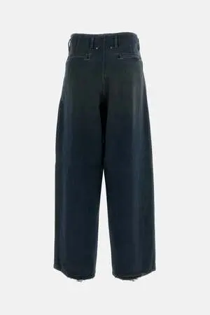 GOLDEN GOOSE Pantaloni In Denim A Gamba Larga Journey - Blu