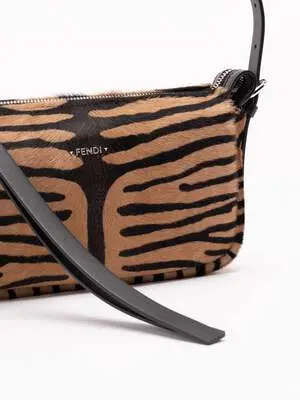Fendi Zip Top` Small Handbag