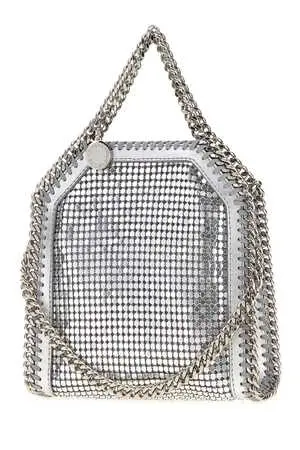 Stella McCartney Metal Knit Micro Falabella Handbag