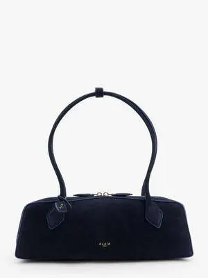 ALAIA Teckel Medium Suede Shoulder Bag - Multicolor
