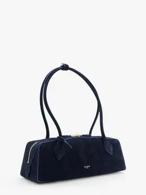 Alaïa Teckel Medium Suede Shoulder Bag - Multicolor