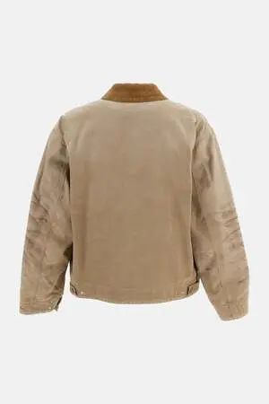 GOLDEN GOOSE Giacca Reversibile In Cotone - Brown