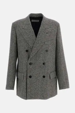 Dries Van Noten Blazer Doppiopetto Oversize Bosier - Multicolor