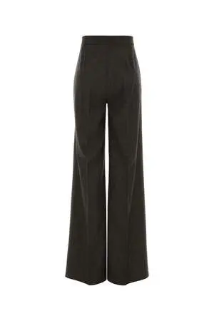 MAX MARA Wool Campo Palazzo Pant