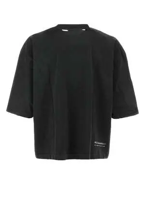 WILLY CHAVARRIA Cotton Oversize Street Moves T-shirt - Black