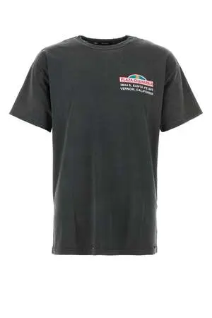 WILLY CHAVARRIA Slate Cotton Plaza Chavarria T-shirt - Black