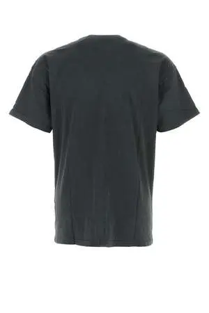 WILLY CHAVARRIA Slate Cotton Leather Daddy T-shirt