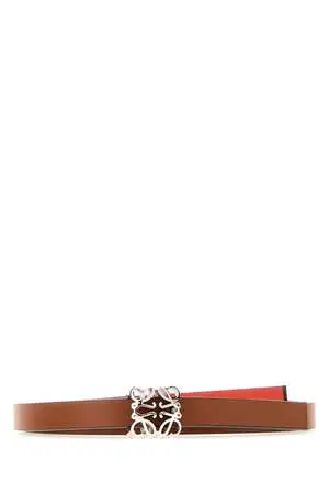 LOEWE Leather Bombee Belt - Brown