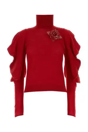 BLUMARINE Wool Sweater - Red