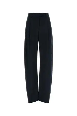BRUNELLO CUCINELLI Navy Stretch Wool Pant - Blue