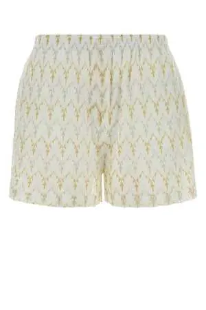 MISSONI Embroidered Lace Shorts - Multicolor