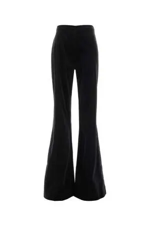 COSTARELLOS Velvet Pant - Black