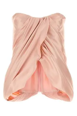 Costarellos Pastel Crepe Top - Pink