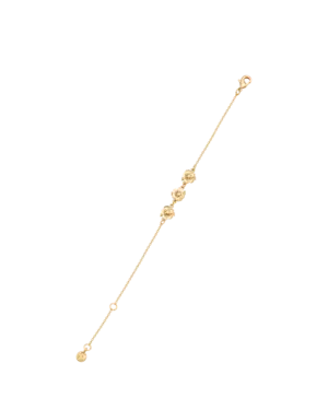 FABLE ENGLAND Larkspur Charm Bracelet - Gold