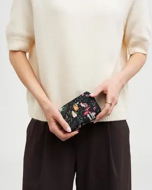 FABLE ENGLAND Niva Print Small Wallet