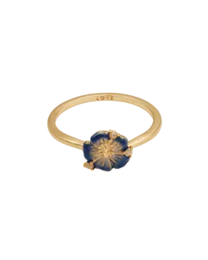 FABLE ENGLAND Larkspur Mini Stacking Ring