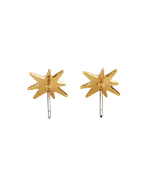 FABLE ENGLAND Star Pearl Stud Earrings