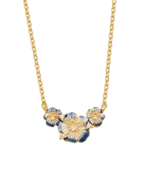 FABLE ENGLAND Larkspur Choker Necklace - Gold
