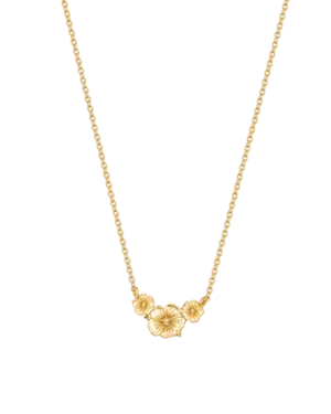 FABLE ENGLAND Larkspur Choker Necklace - Gold