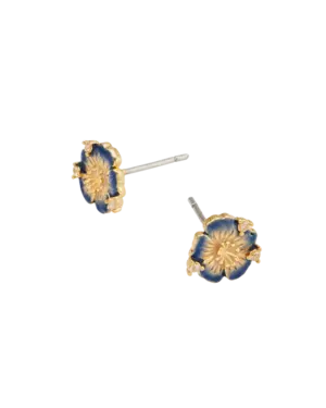 FABLE ENGLAND Larkspur Stud Earrings