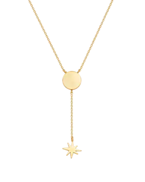 FABLE ENGLAND Sun Lariat Necklace