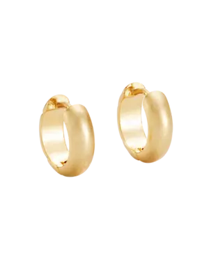FABLE ENGLAND Periwinkle Huggie Earrings
