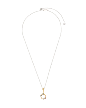 FABLE ENGLAND Larkspur Magnifying Glass Necklace