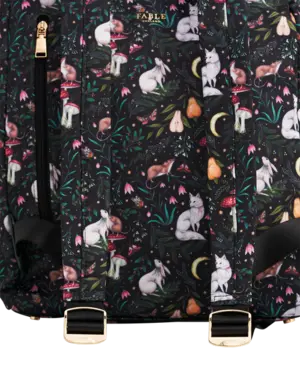 FABLE ENGLAND Flora Niva Print Backpack