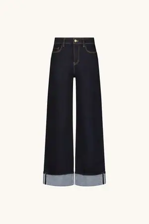 THE NOLI SHOP Claire Palazzo Cuff Jean