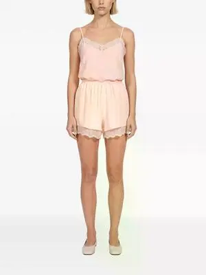 SIMONE ROCHA Lace-trimmed Camisole Top