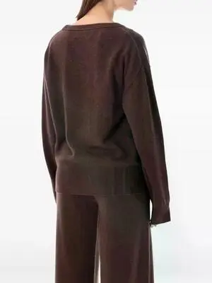 RHEA V-neck Drop-shoulder Sweater