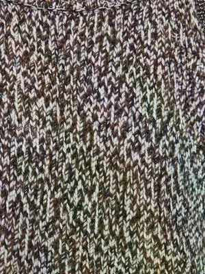 SESSUN Mannrey Cut-out Marl-knit Sweater
