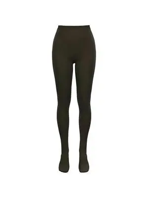 Wolford Merino-blend Tights - Brown