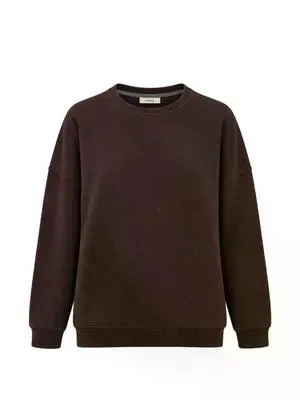 SESSUN Flecked Drop-shoulder Sweater