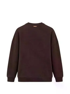 SESSUN Flecked Drop-shoulder Sweater