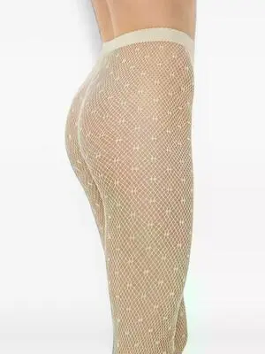 Wolford Polka-dot Net Tights