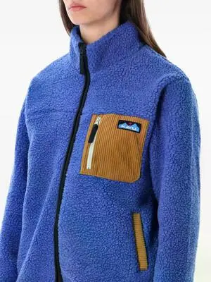 KAVU Willow Fleece-texture Corduroy-trim Jacket