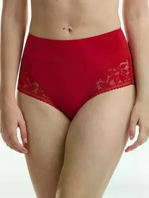 Wolford Lace-trim High-waisted Briefs